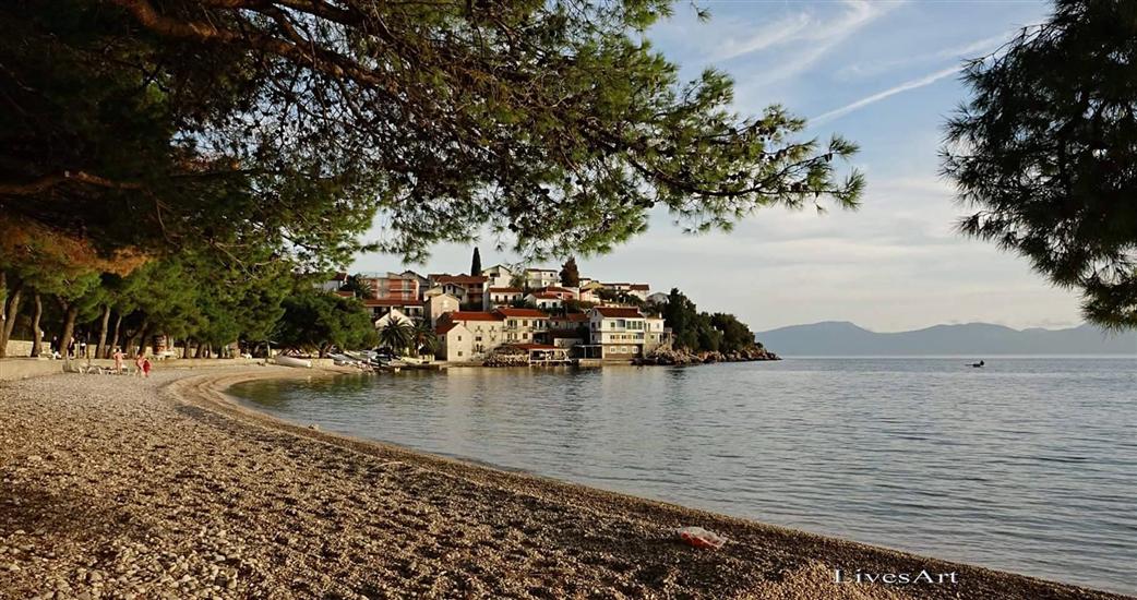 Pláž Podaca Podaca - Informace pro turisty - Pláž Podaca Chorvatsko