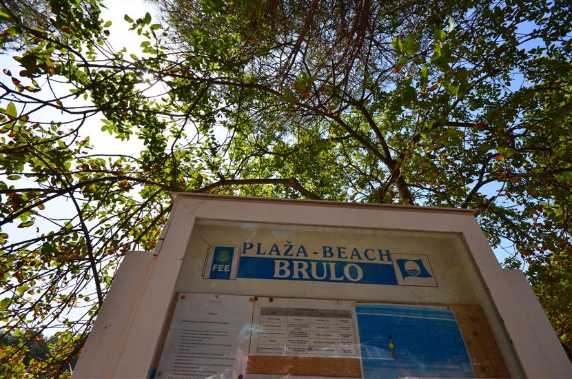 Strand Brulo Porec - Touristen Info - Strand Brulo Kroatien