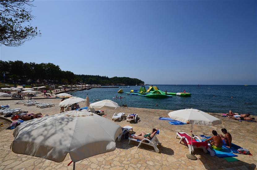 Strand Brulo Porec - Touristen Info - Strand Brulo Kroatien