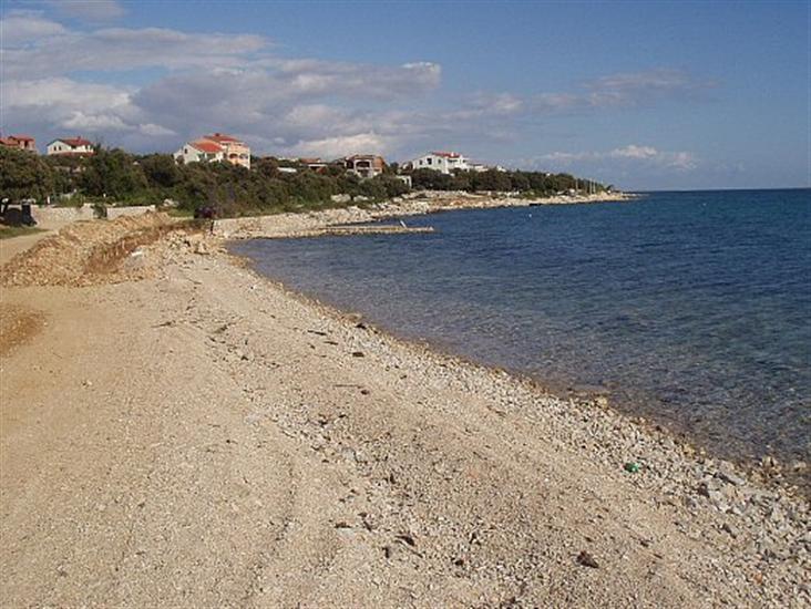 Strand Mandre Mandre - Insel Pag - Touristen Info - Strand Mandre Kroatien