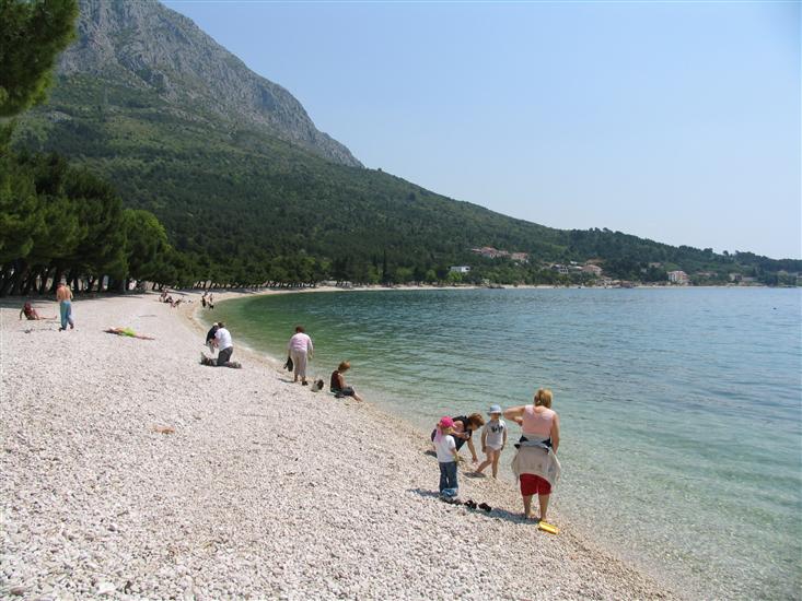 Pláž Velika Plaža Zaostrog (Makarska) - Informace pro turisty - Pláž ...
