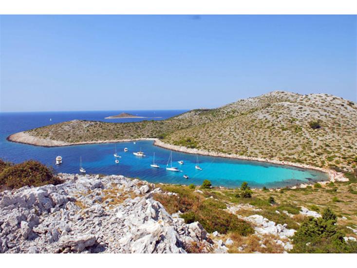 La spiaggia Lojena - Isole Incoronate | Spiagge in Croazia