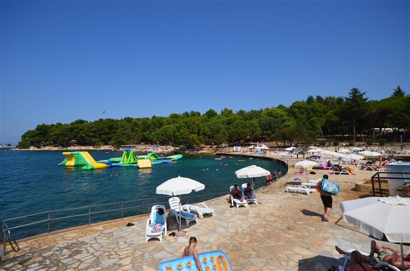 Strand Brulo Porec - Touristen Info - Strand Brulo Kroatien