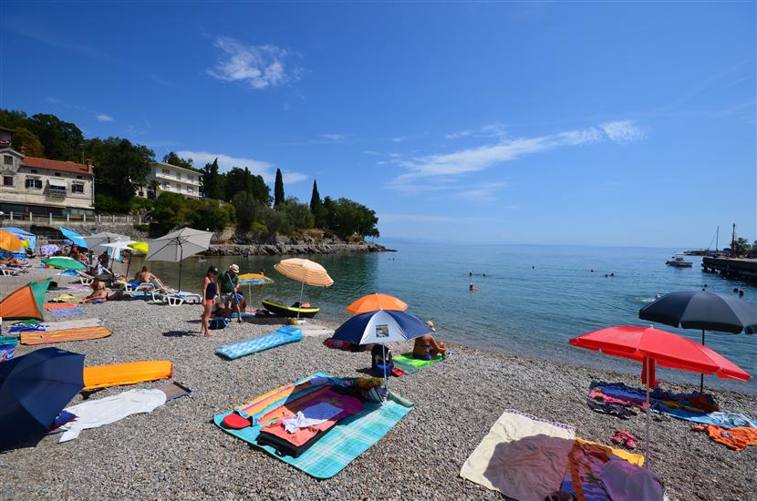 Strand Ika Opatija - Touristen Info - Strand Ika Kroatien