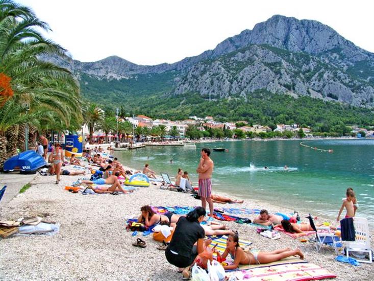Plaża Gornja Vala - Gradac | Plaże w Chorwacji