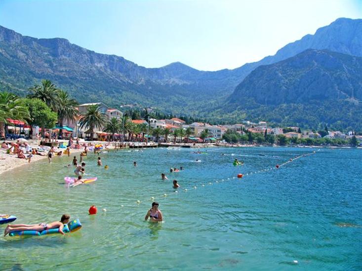 Plaża Gornja Vala - Gradac | Plaże w Chorwacji